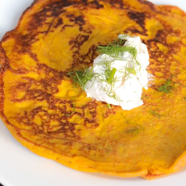 Savory Dinner Pancakes - Healthy, GF and Delicious! - clean cuisine