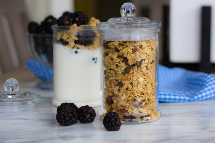 Clean and Simple Granola Recipe (with Lemon and Apricot)